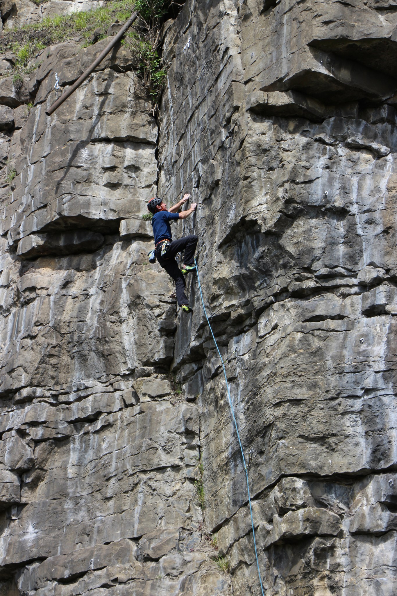 Climbing at Stanhope Quarries, Co Durham, UK – Ordinary Climbers